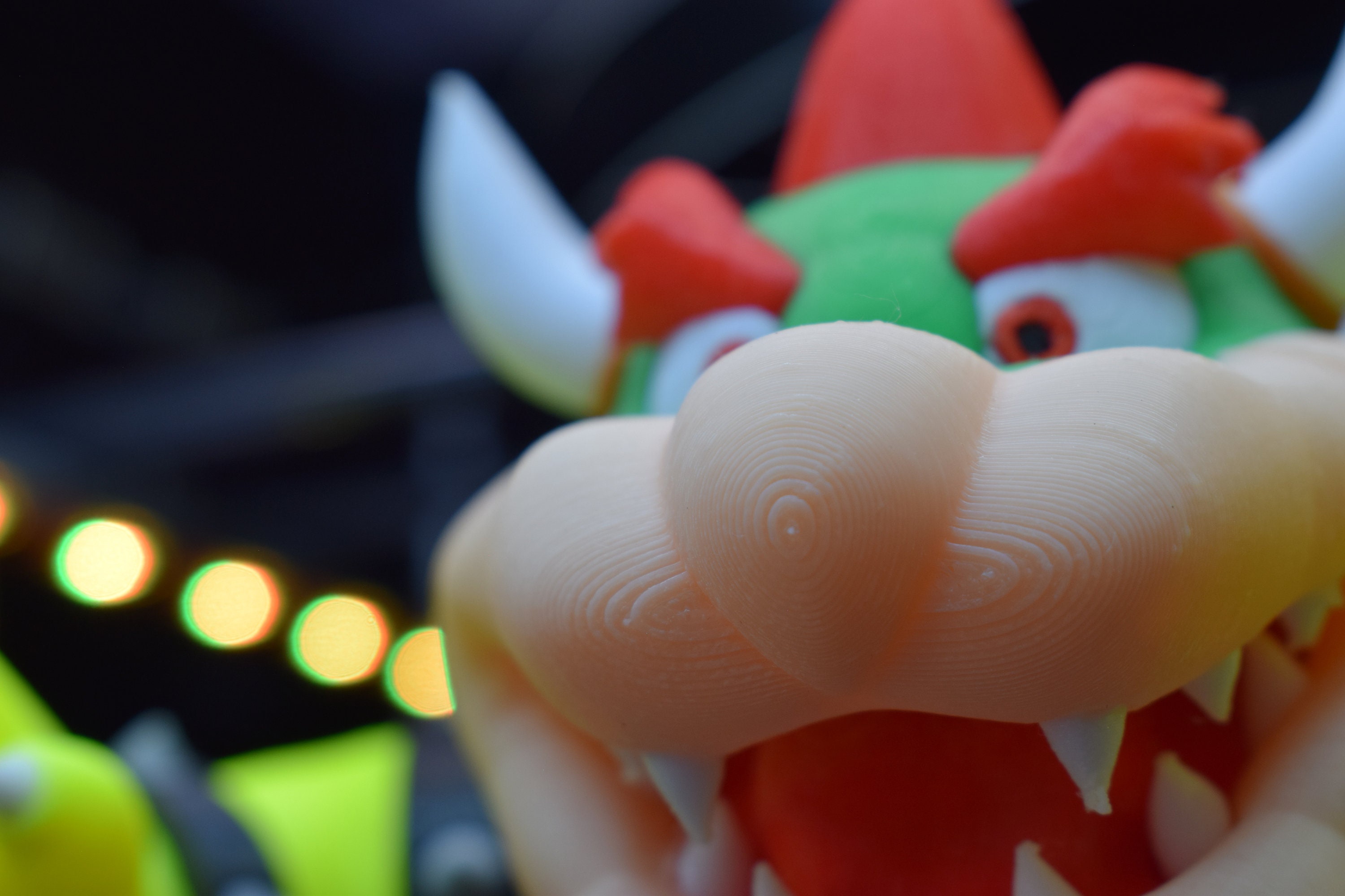 3D Printed Bowser From Mario's World | Etsy