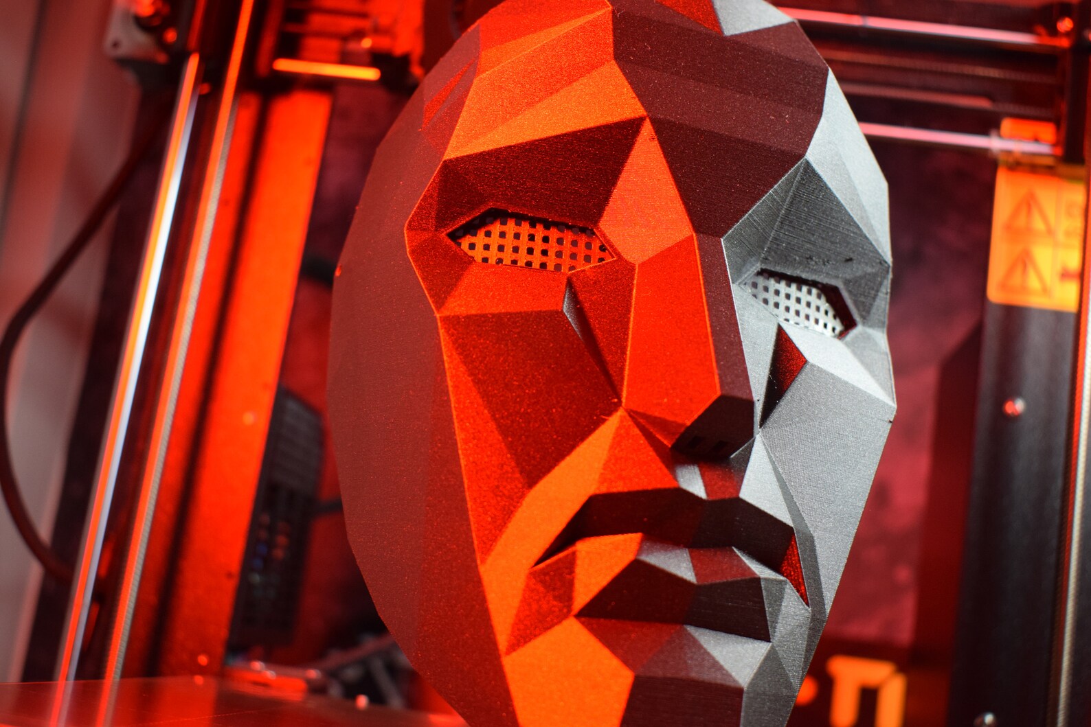 3D Printed Frontman Mask From Squid Game | Etsy