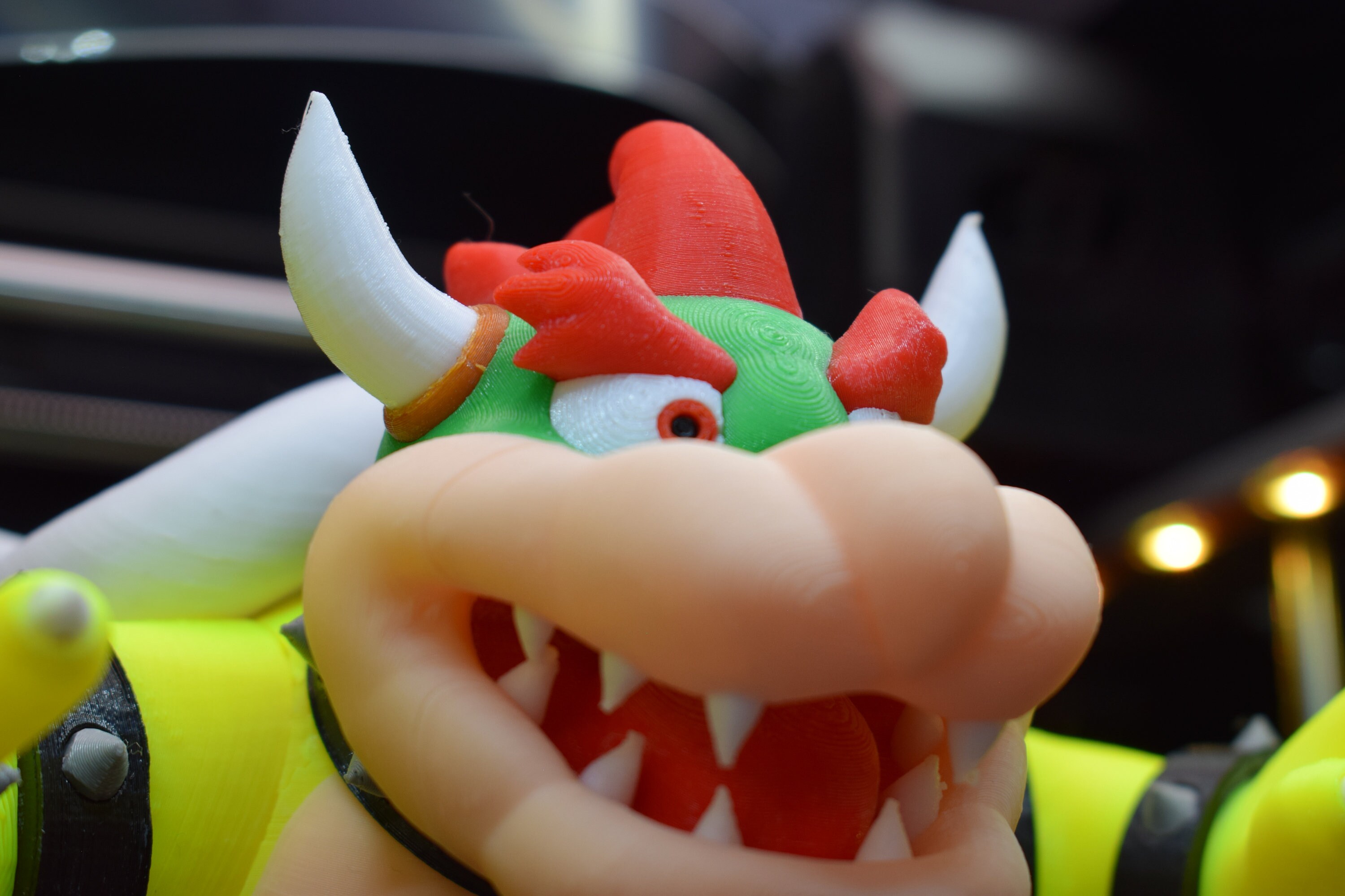 3D Printed Bowser From Mario's World | Etsy