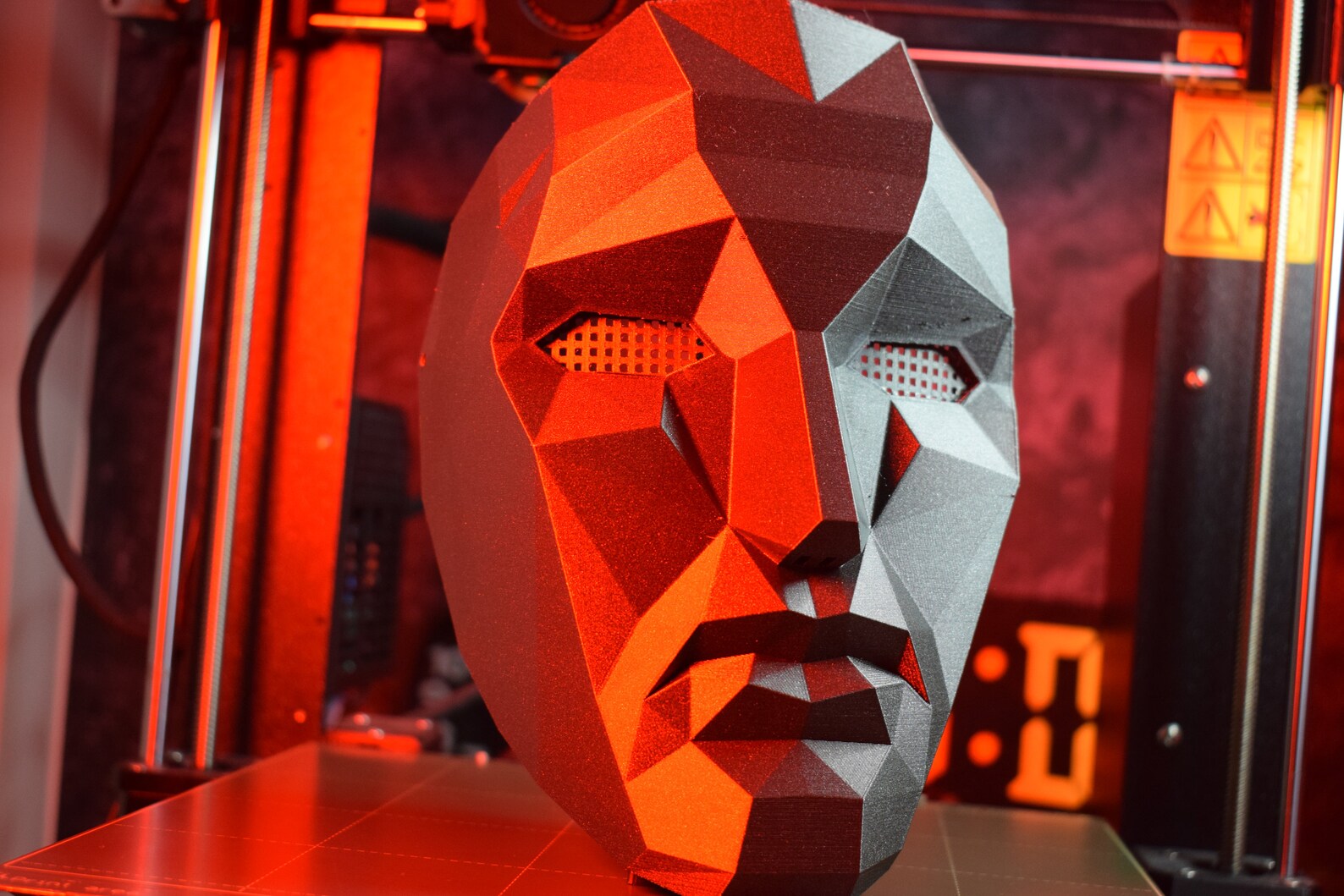 3D Printed Frontman Mask From Squid Game | Etsy