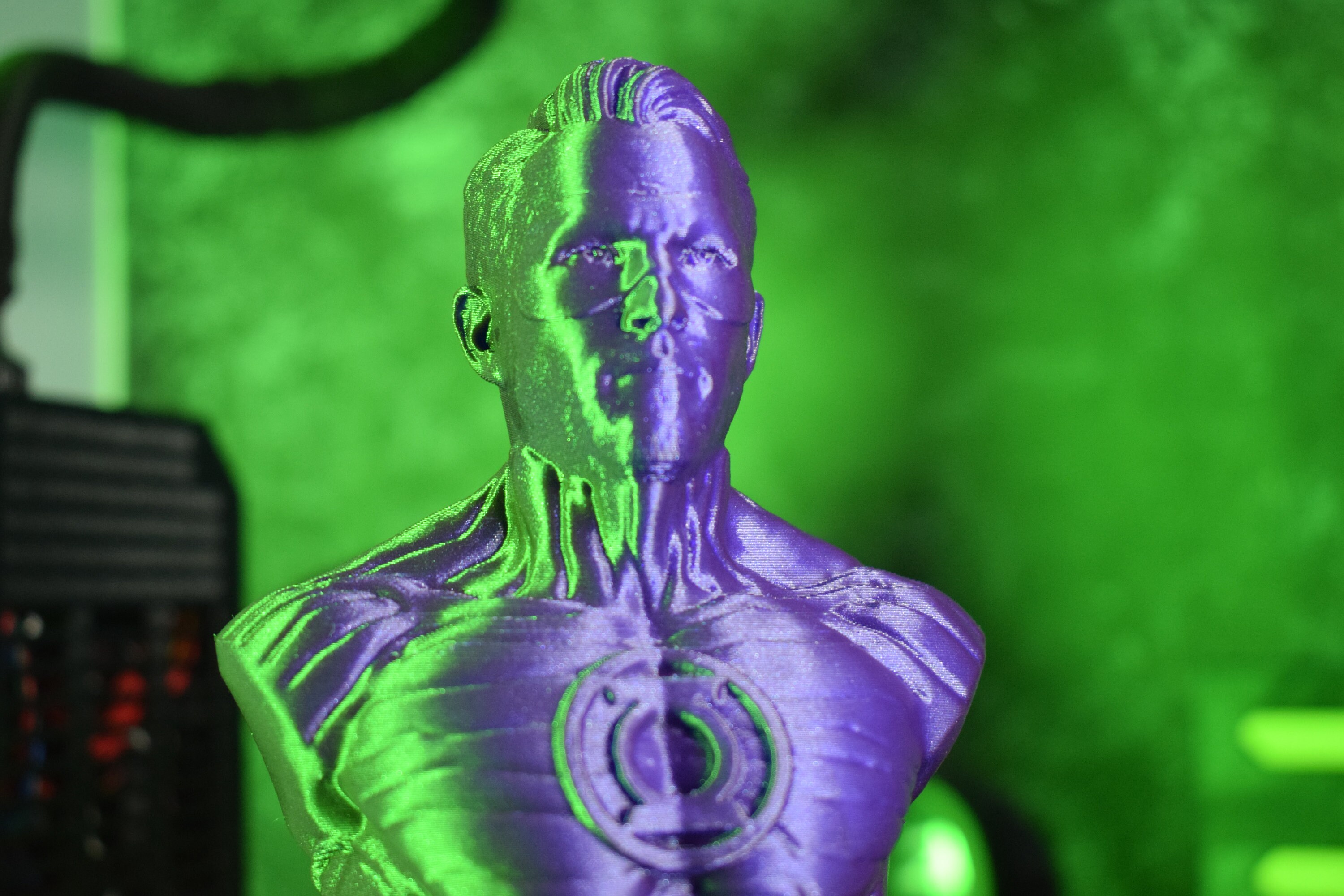 Linterna verde de DC Comics impresa en 3D | Etsy