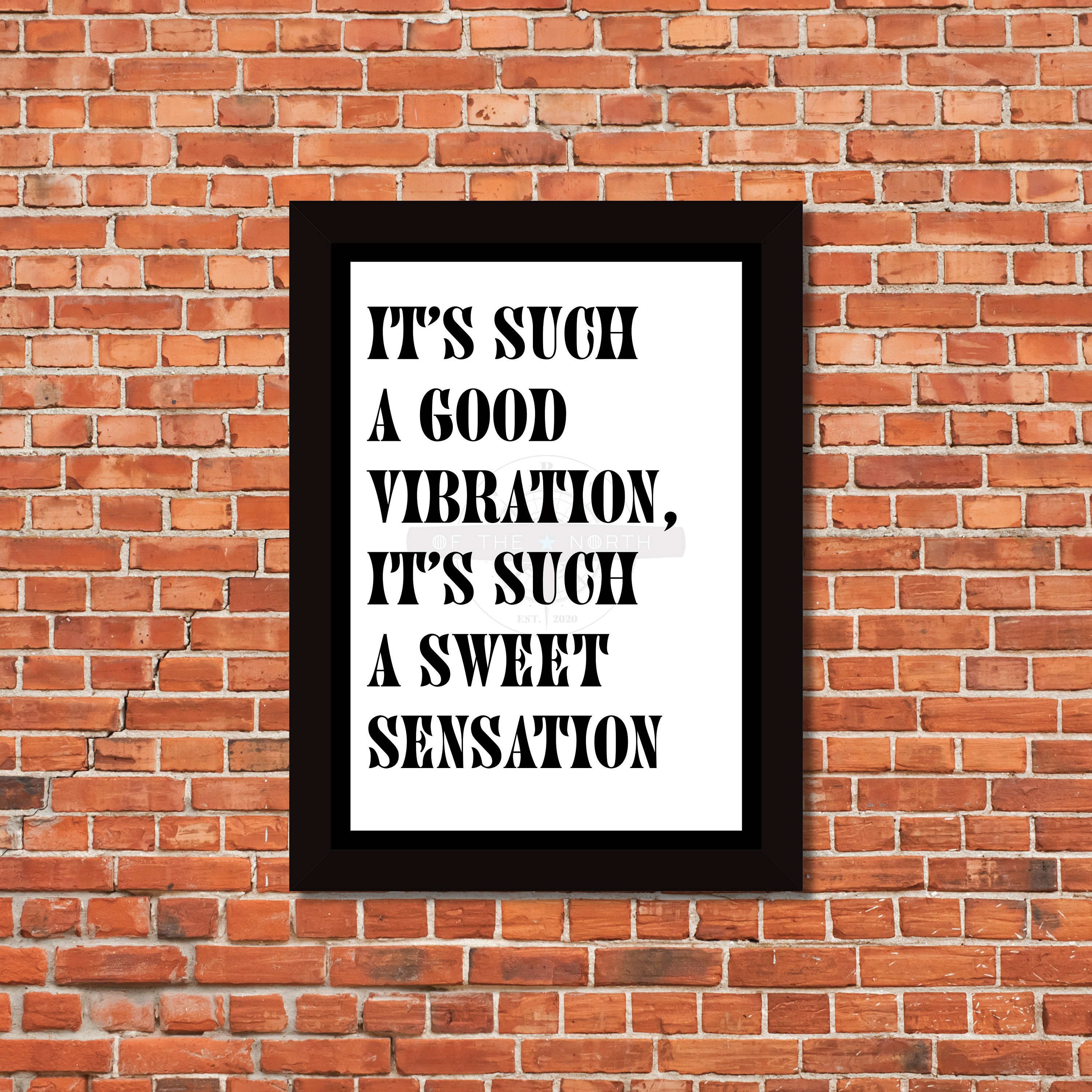 Good Vibration Print - Etsy