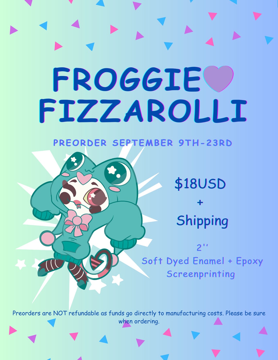 PREORDER Helluva Boss Froggie Fizzarolli Soft Enamel Pin - Etsy Canada