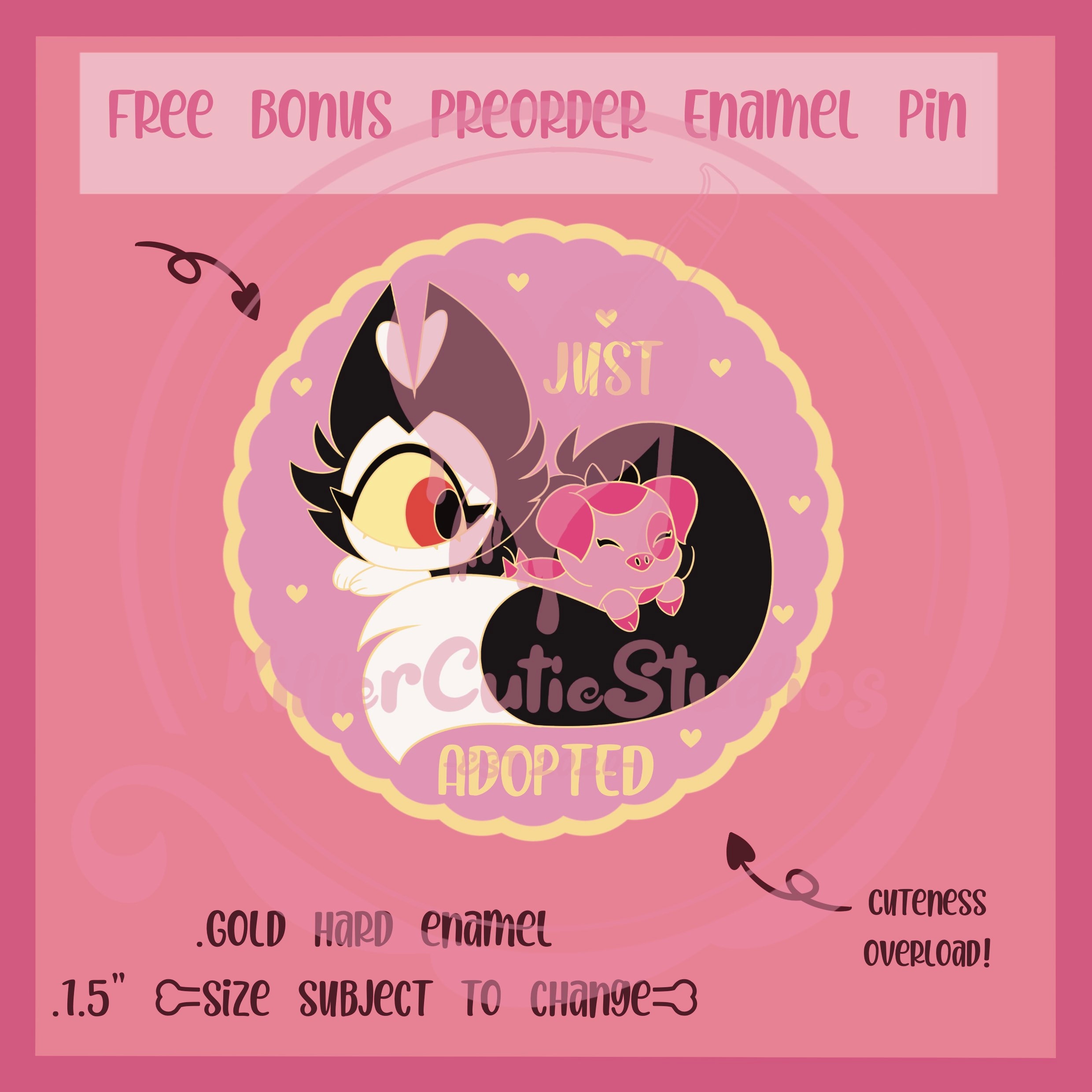 Preorder Hazbin Hotel Keekee Fanmade Plush Etsy Uk My Xxx Hot Girl