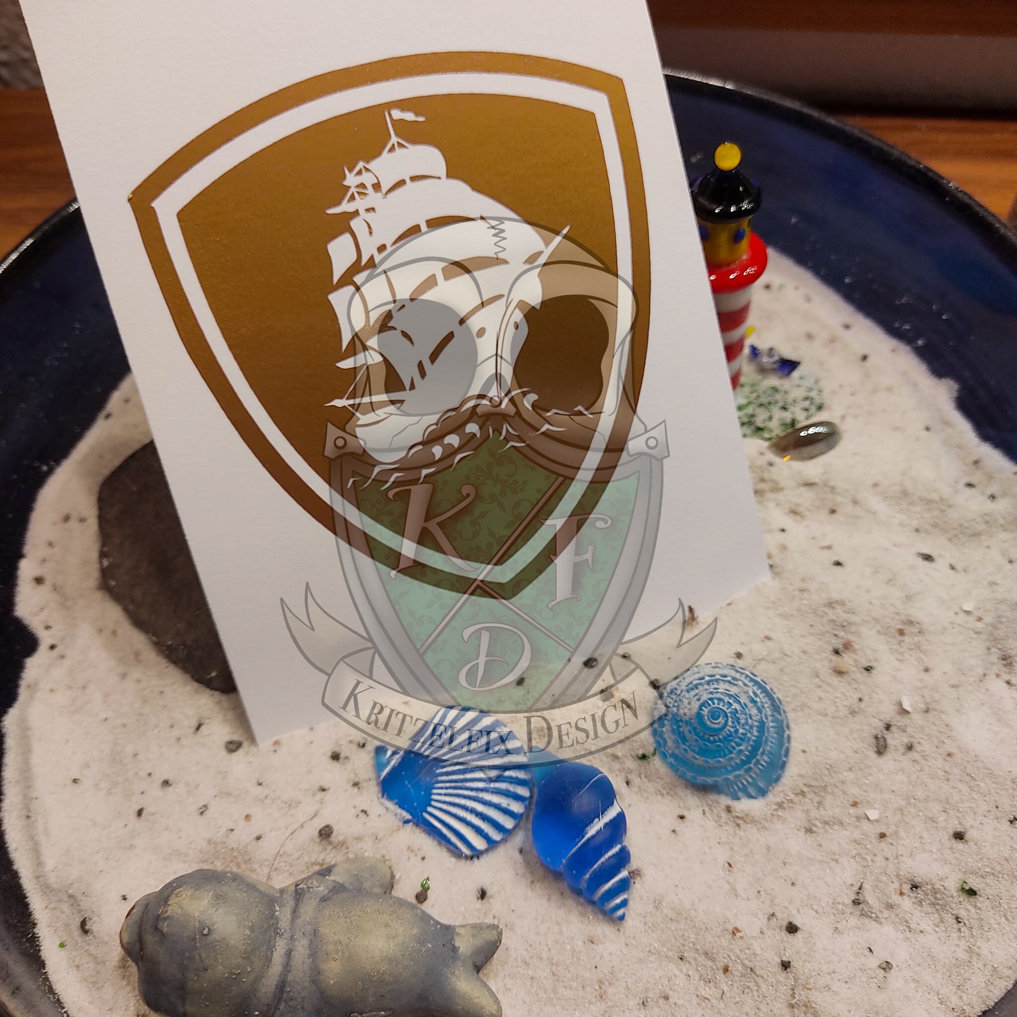 Schiffs-Wappen SVG DXF - Etsy