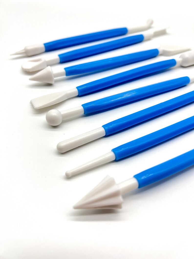Plastic Modeling Clay Tools Kids Pottery Art Craft Tools Set - Etsy