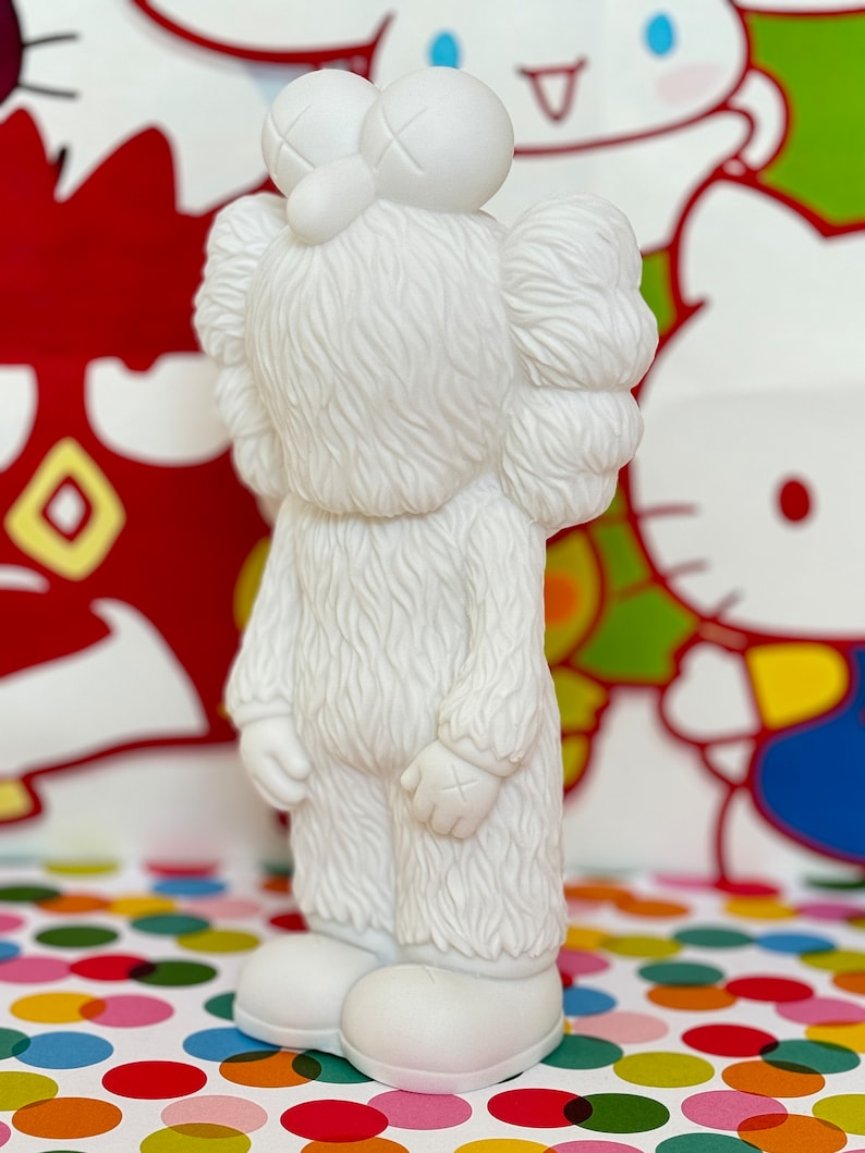 KAWS Inspired Figurine for Fluid Art Bank DIY Craft, Color, Decorate ...
