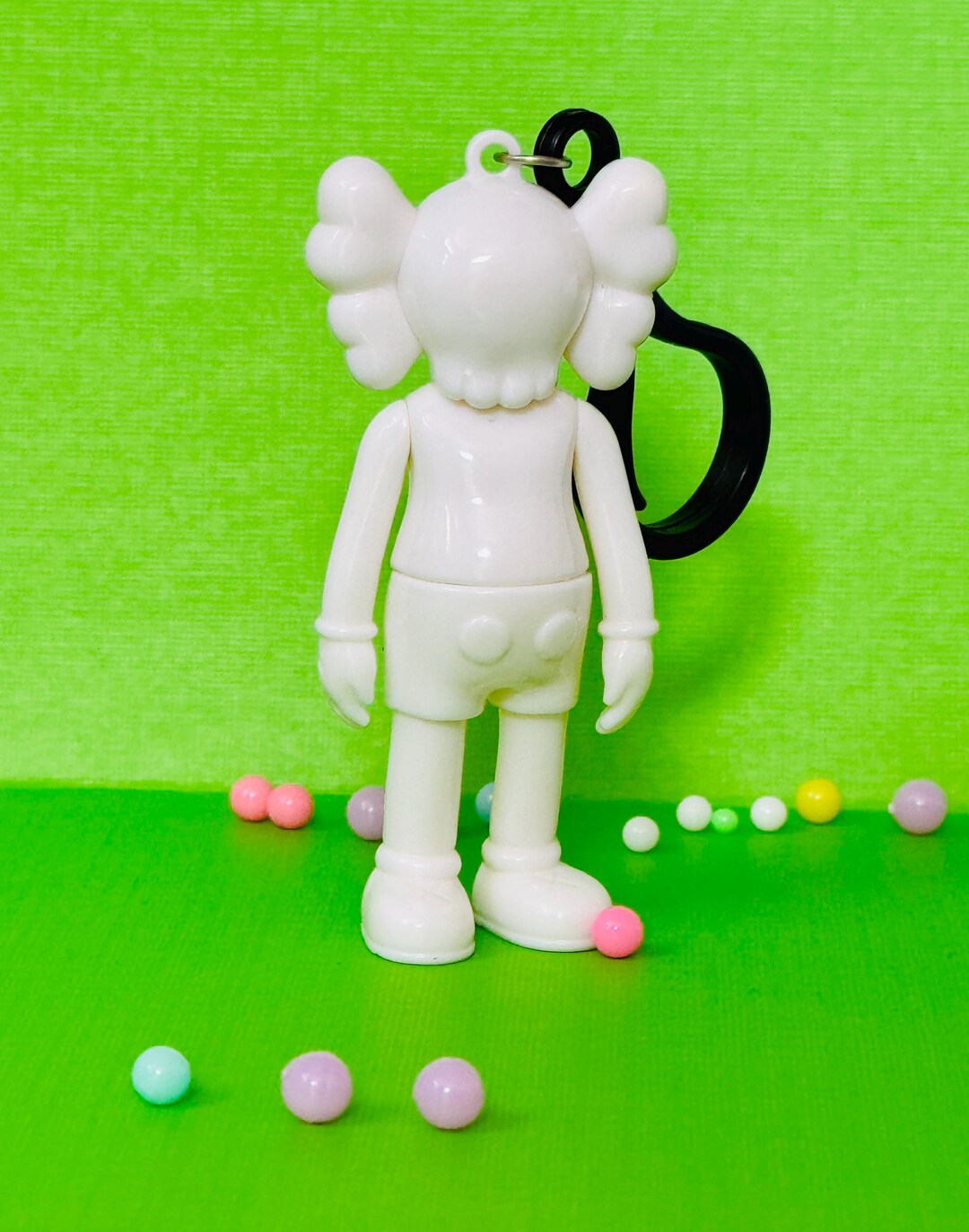 DIY Kaws Inspired Key Chains Figurines for Fluid Painting, Pour Art ...