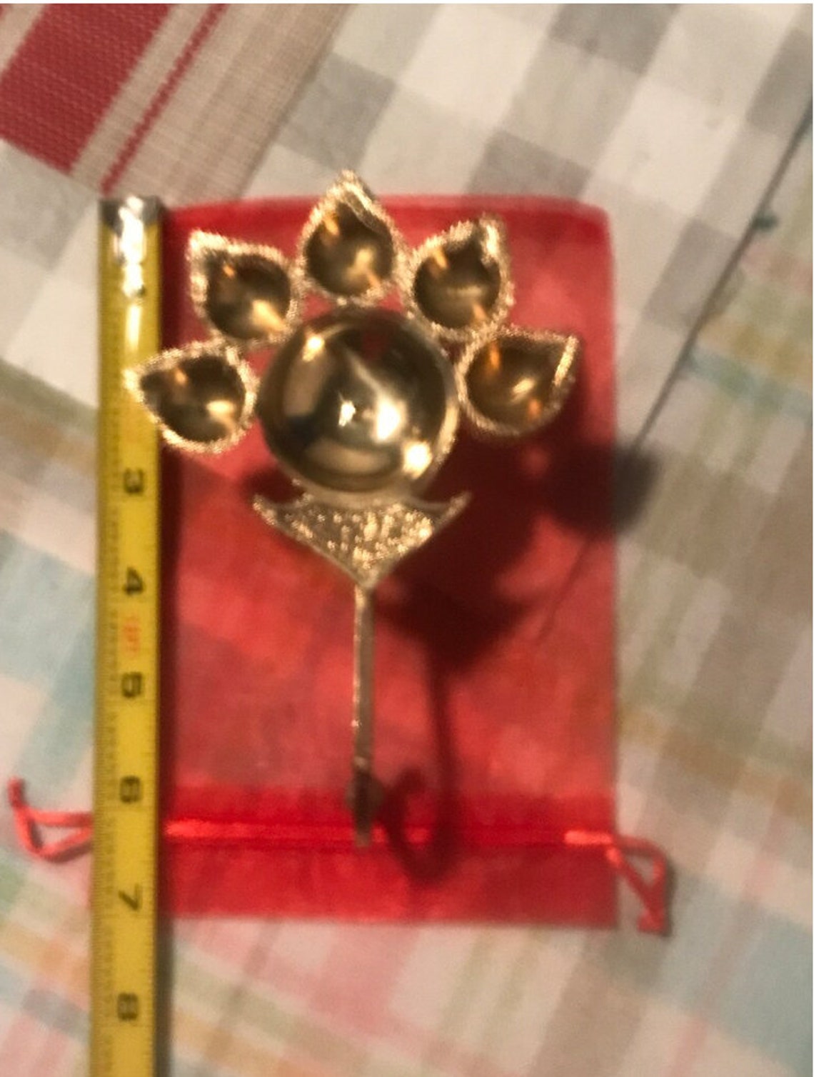 Brass Panch Aarti Diya-100 Bulk/indian Favor/pancharti Aarti - Etsy