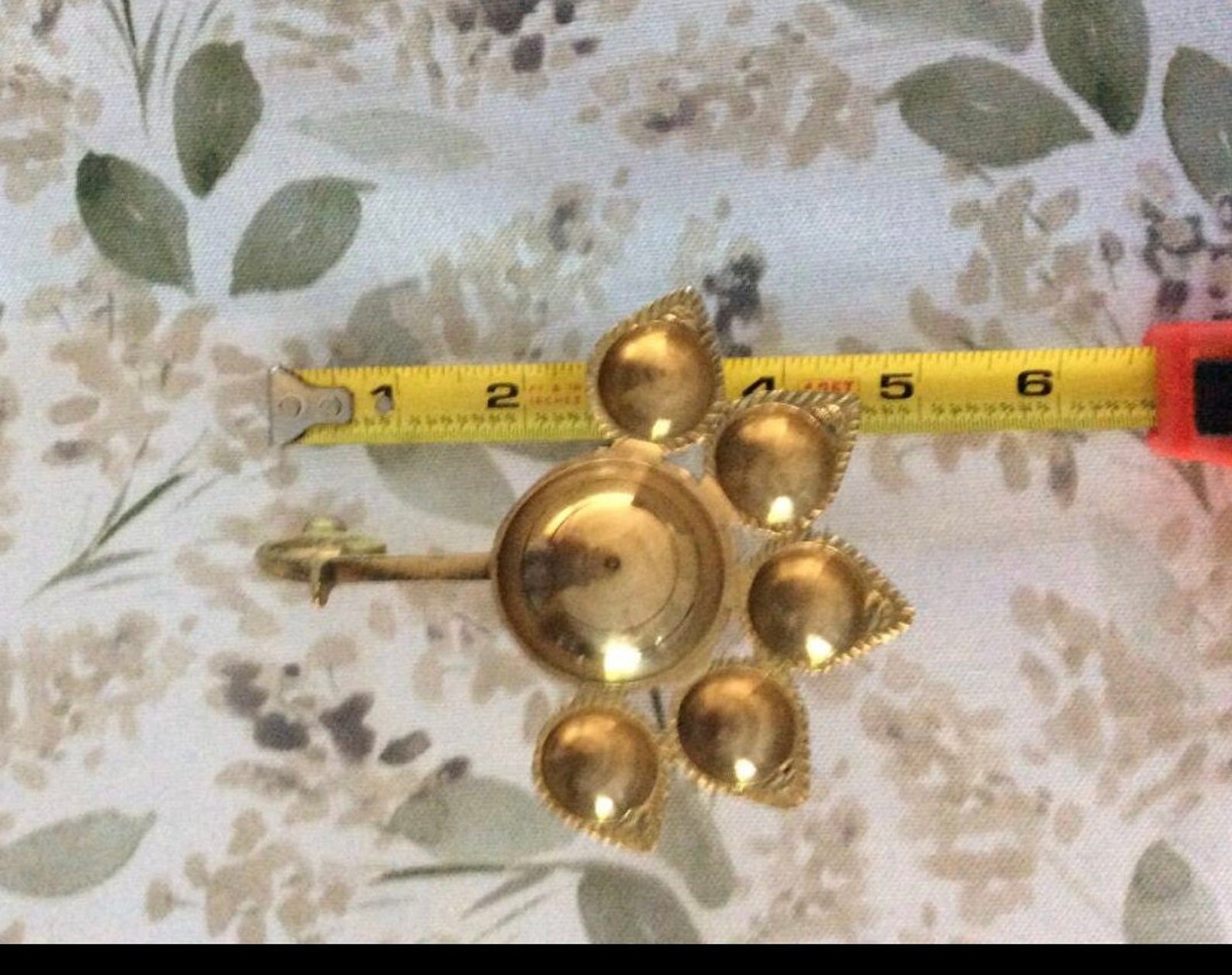 Brass Panch Aarti Diya-100 Bulk/indian Favor/pancharti Aarti - Etsy