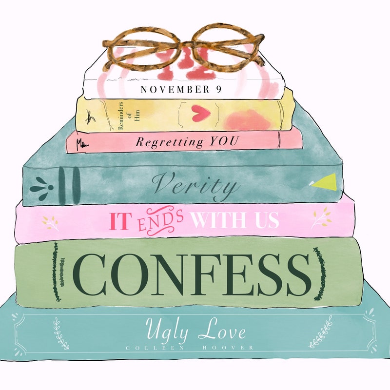 Fashion Books Stack - Etsy