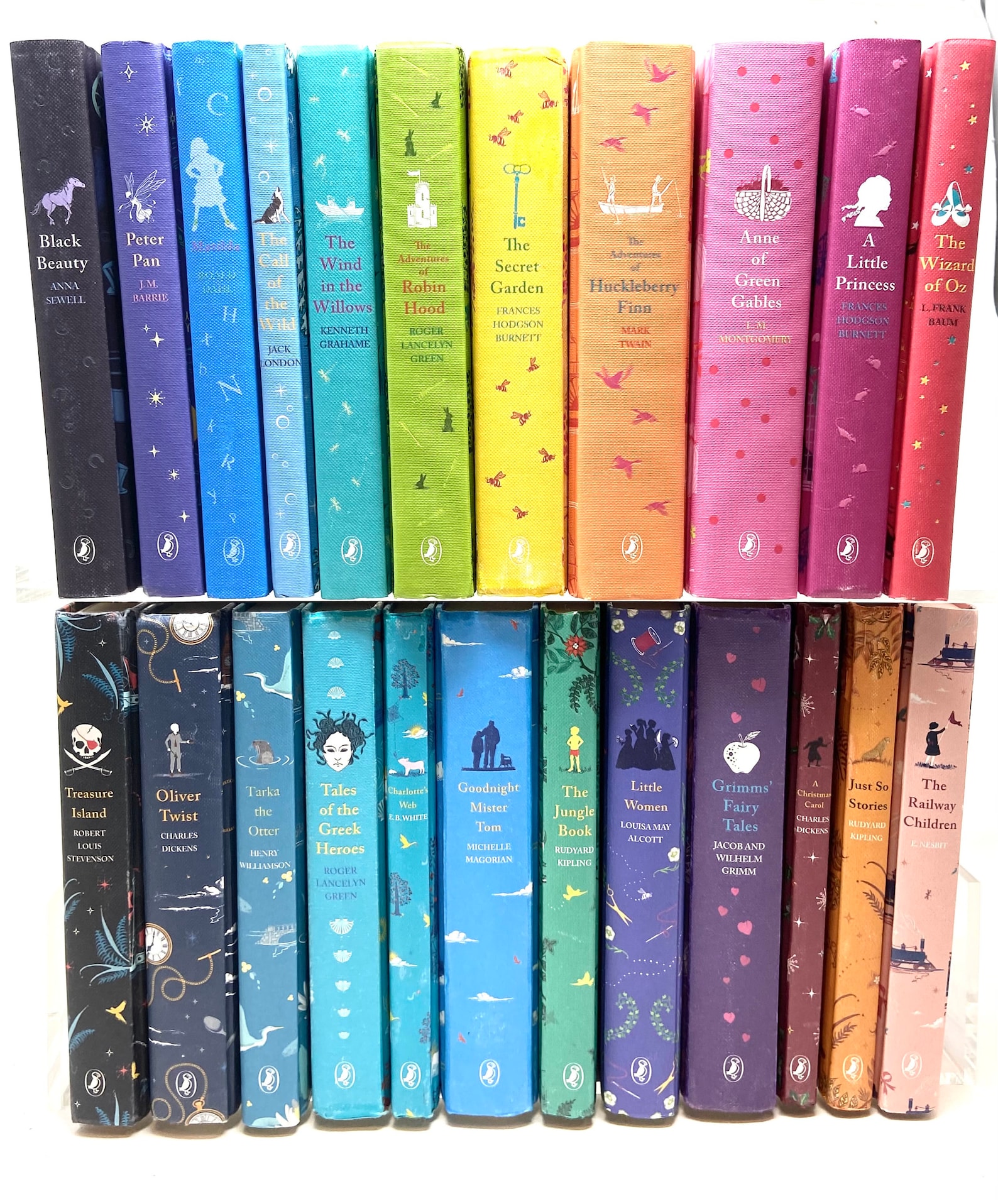 PUFFIN CLASSICS COMPLETE Set.all 24 Books Including the | Etsy