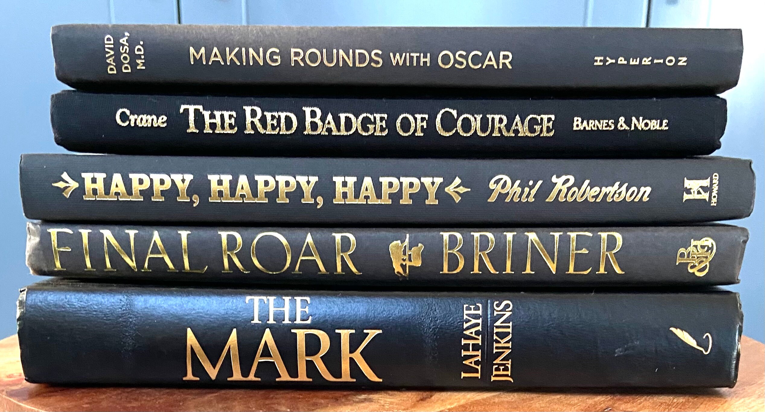 BLACK and GOLD Decorative BOOKS 5 Color Block Books in Black | Etsy