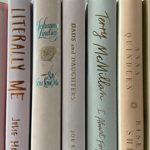 PASTEL BOOK SET - 7 Dreamy Books in Shades of Pastel. A Soft Rainbow ...