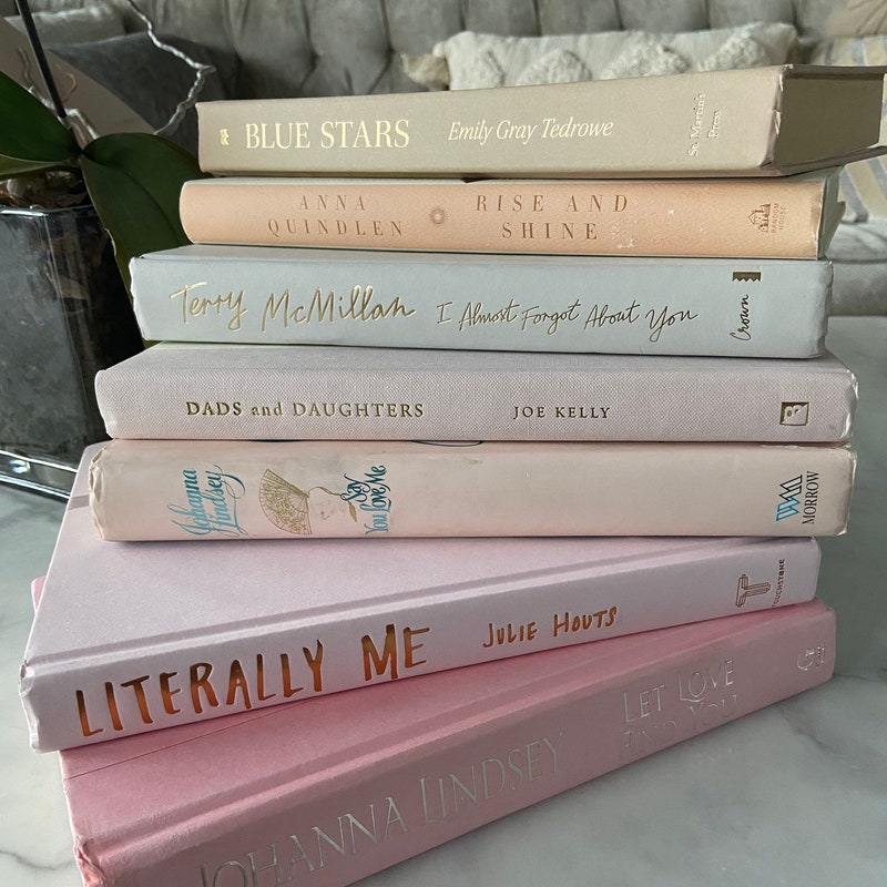 Pastel Books - Etsy
