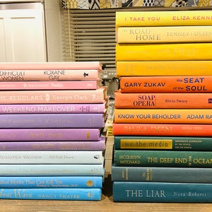 Bookcase Perfection SINGLE BOOK by Color.rainbow Decorative Books by ...