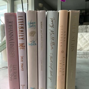 PASTEL BOOK SET - 7 Dreamy Books in Shades of Pastel. A Soft Rainbow ...