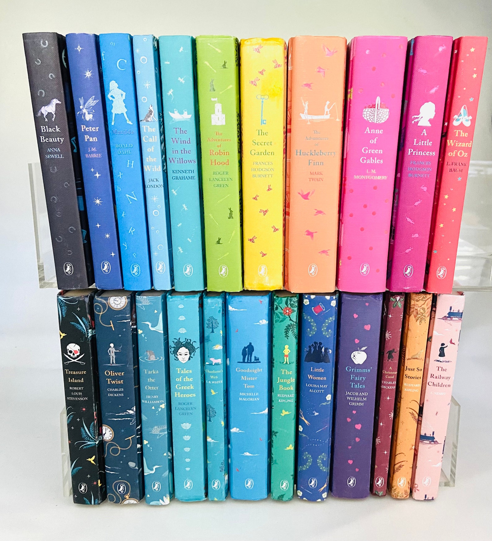 PUFFIN CLASSICS COMPLETE Set.all 24 Books Including the | Etsy