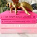 PALE or SHOCKING PINK Books for Decorating Pick One Set of 2 Pale Pink ...