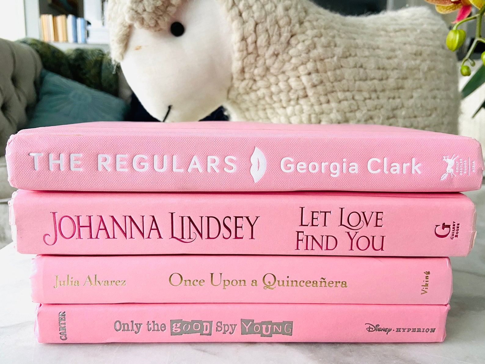 PALE or SHOCKING PINK Books for Decorating Pick One Set of 4 - Etsy