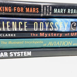 KIDS SPACE Book SET Space Science Solar System 5 Book Set for Kids Room ...