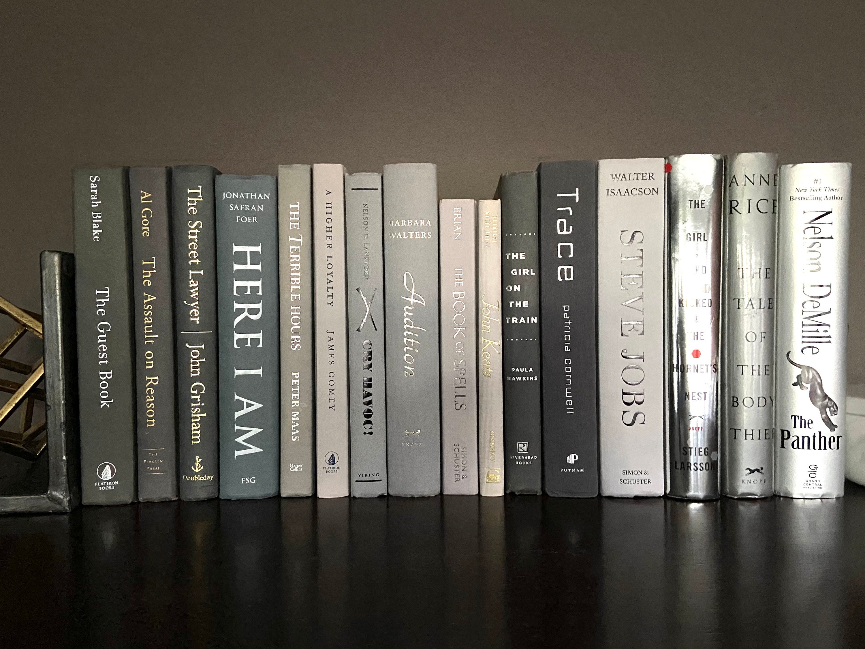 ELEGANTE GREY & SILVER Libros 16 Color Block Libros - Etsy España