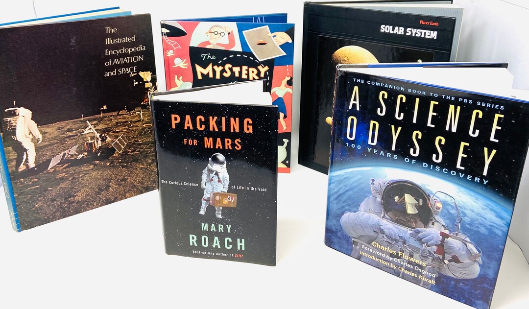 KIDS SPACE Book SET Space Science Solar System 5 Book Set for Kids Room ...