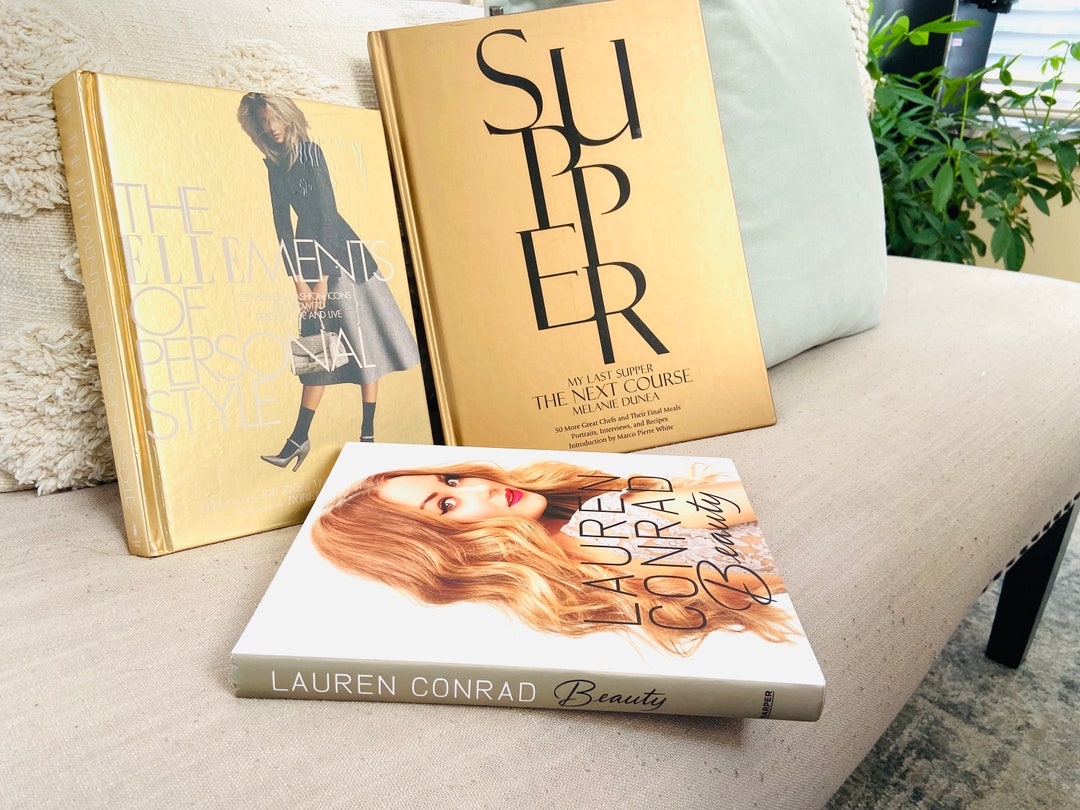 Gold Coffee Table Books - Etsy
