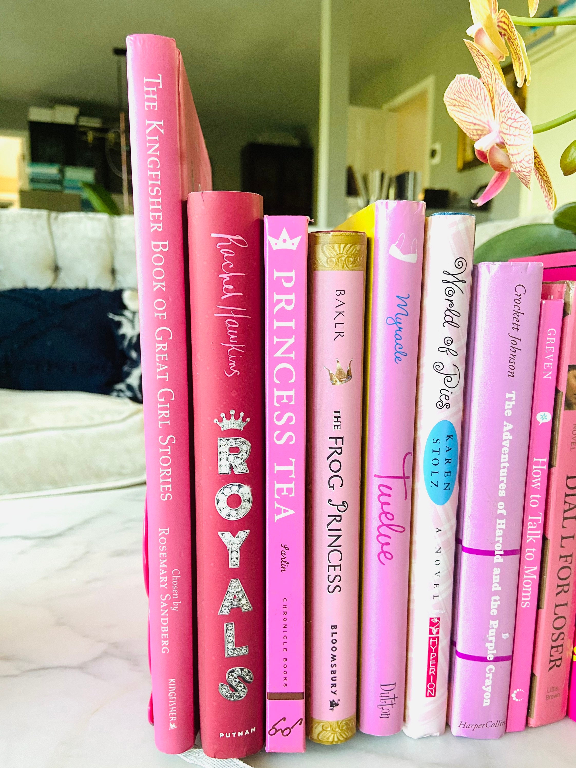 Pick 3 KIDS PINK Books .....Great for Staging. Perfect to | Etsy