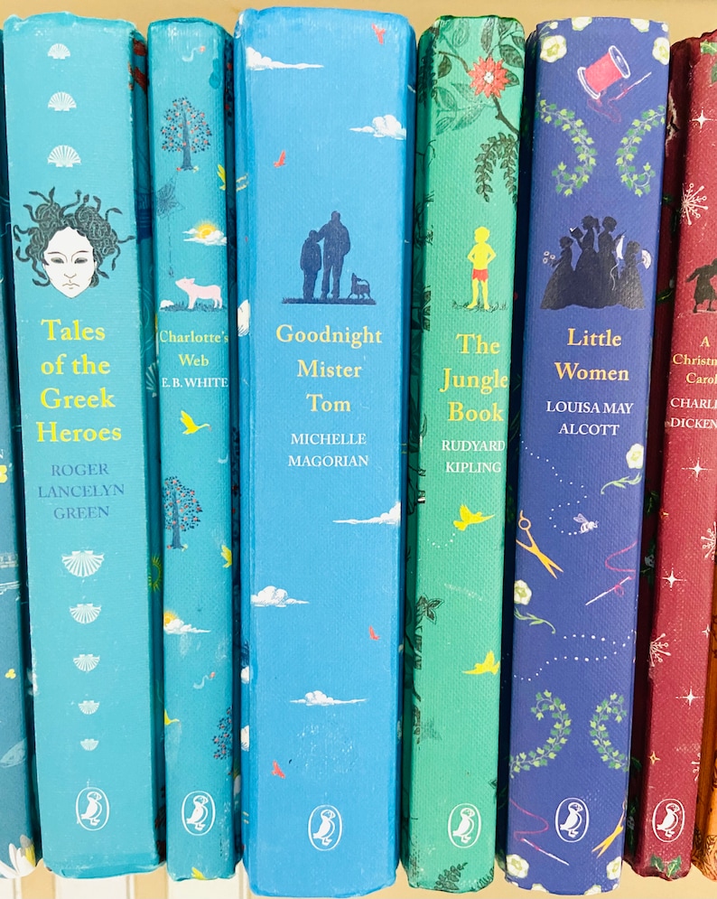 PUFFIN CLASSICS SETS 12 More Books Sold Individually to Expand - Etsy