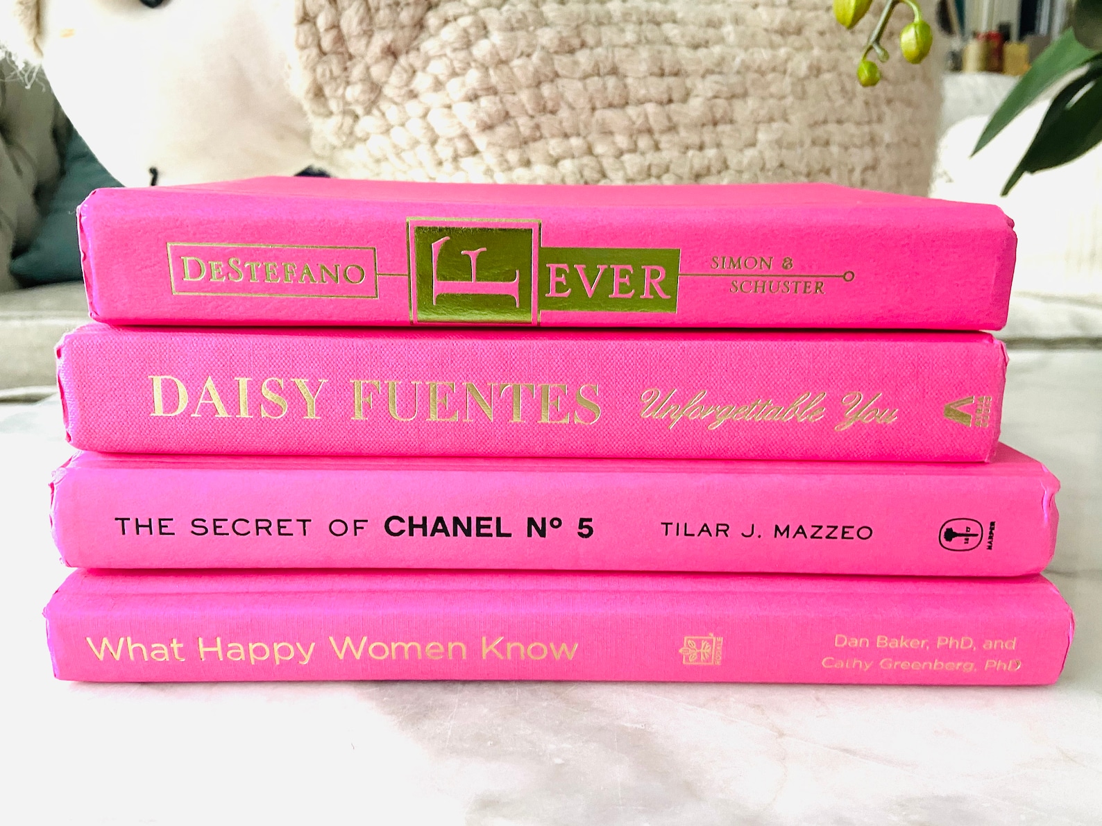 PALE or SHOCKING PINK Books for Decorating Pick One Set of 4 - Etsy