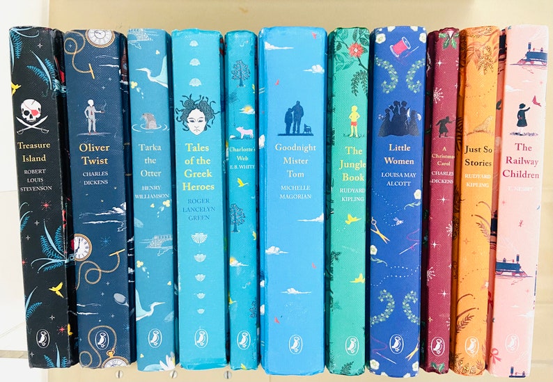 PUFFIN CLASSICS SETS 12 More Books Sold Individually to Expand - Etsy