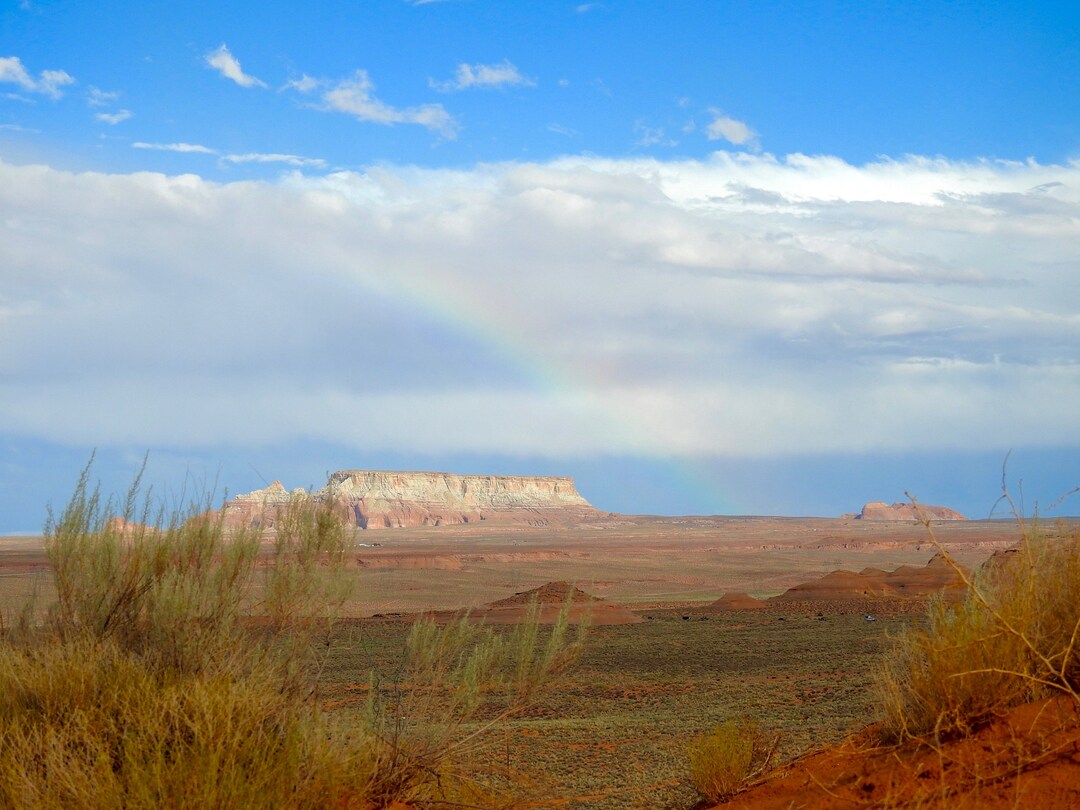 Navajo Rainbow Blank 4x6 Notecard and Envelope. Set of 4. - Etsy