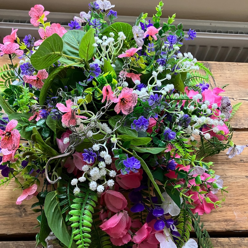White Wicker Planters - Etsy UK
