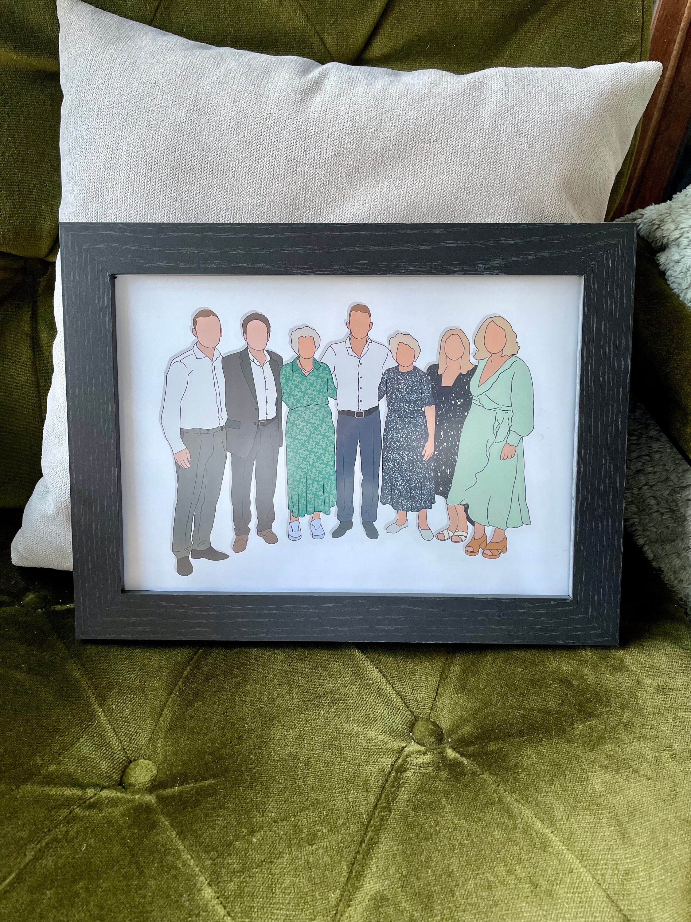 Faceless Portraits - Etsy