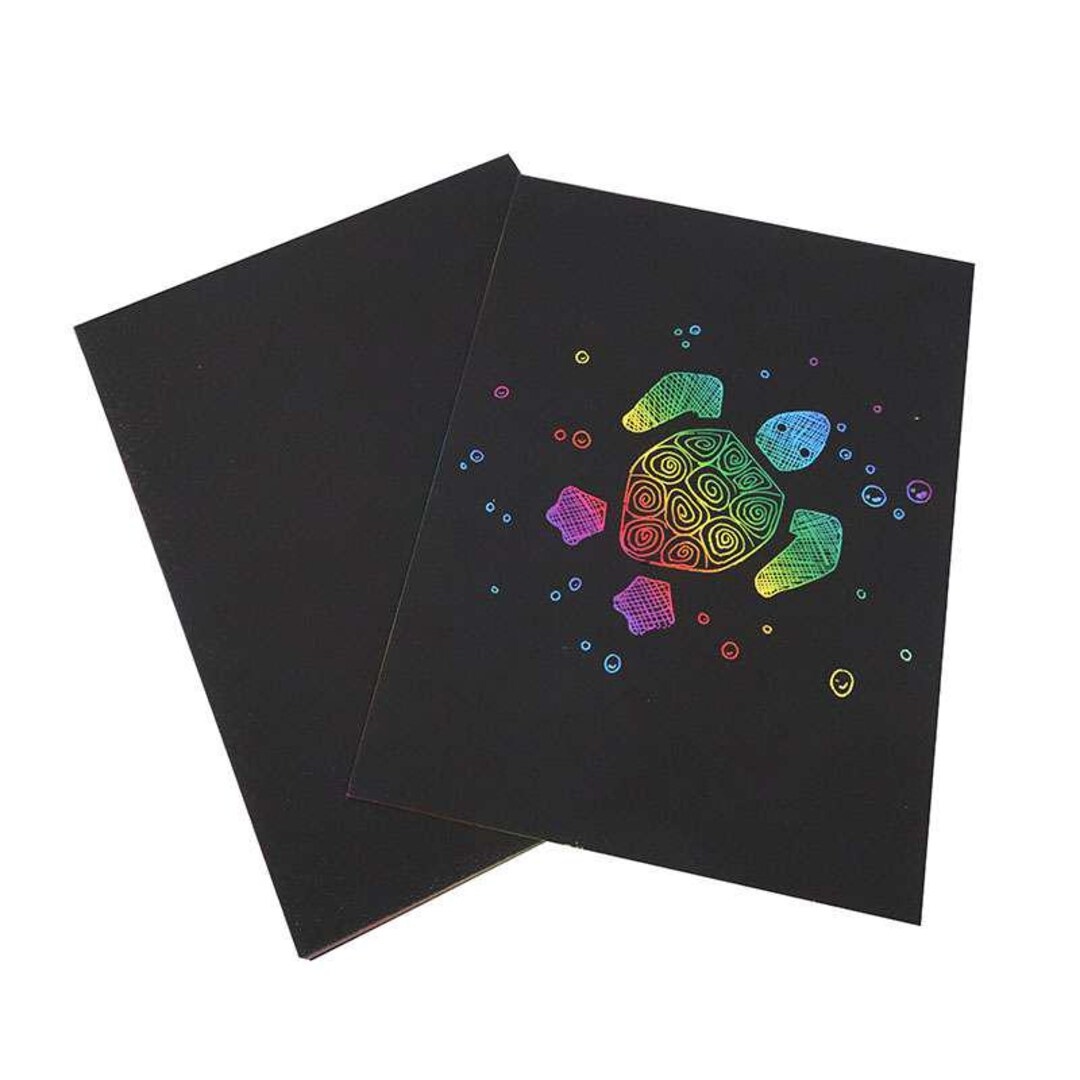 Scratch Art Sheets (20 Pack) - Etsy