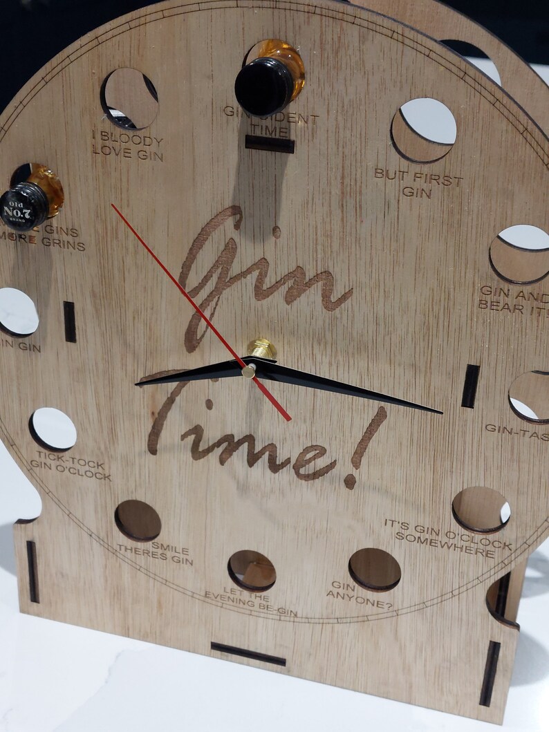 Gin Clock - Etsy