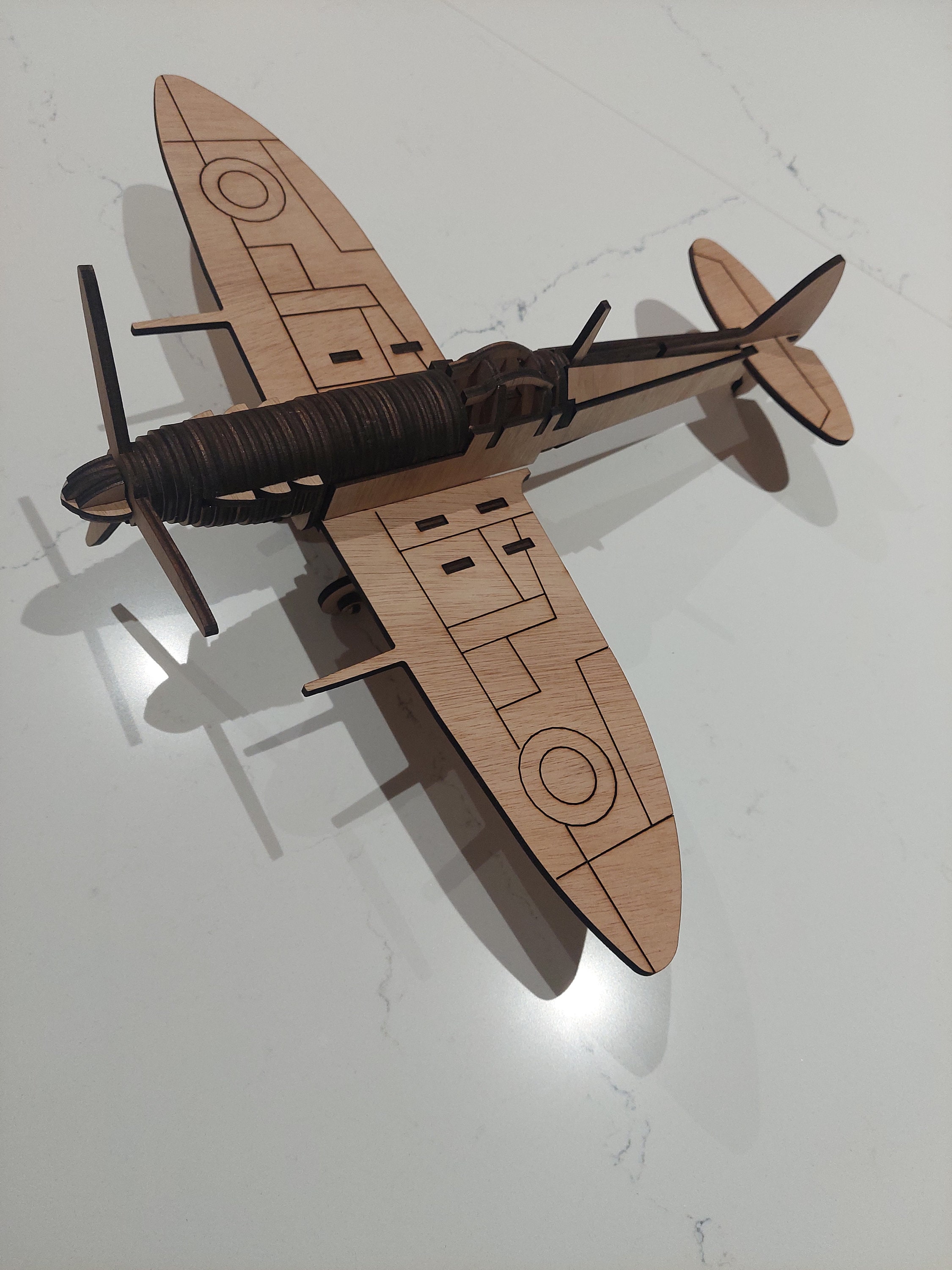 Spitfire - Laser Cut Plywood - Etsy