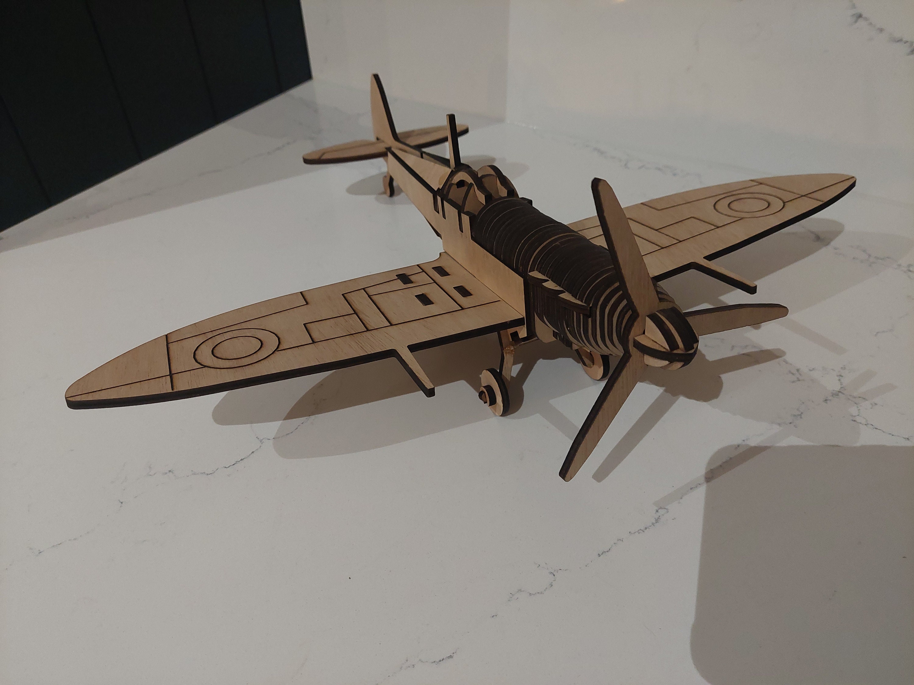 Spitfire - Laser Cut Plywood - Etsy