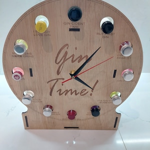 Gin Clock - Etsy