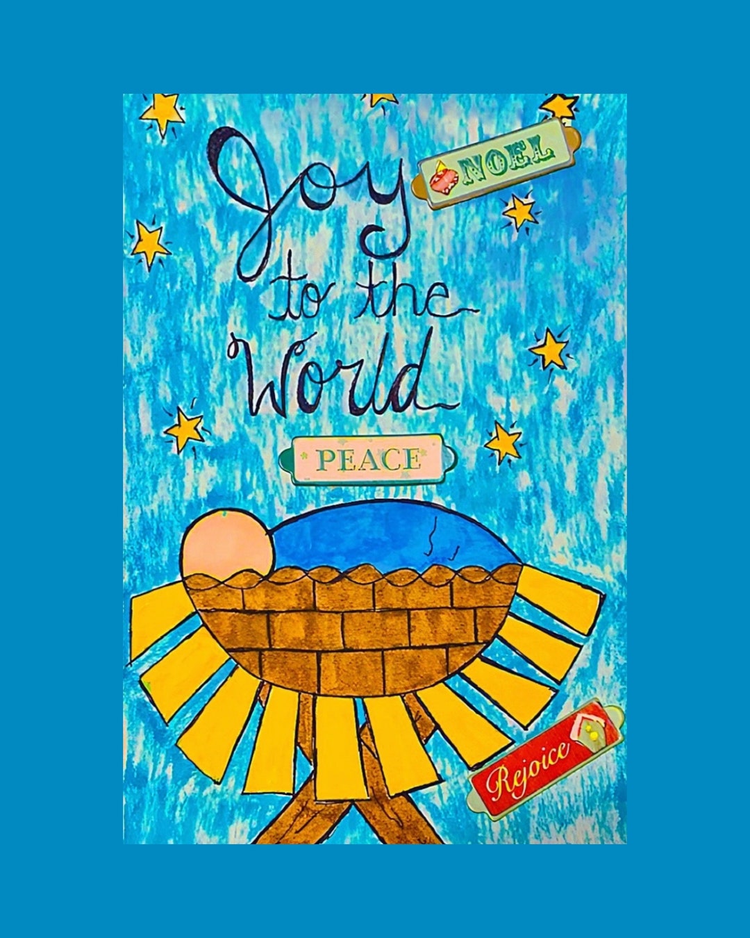 Religious 8x10 Christmas Holiday Baby Jesus Giclee Matte Print Unframed ...