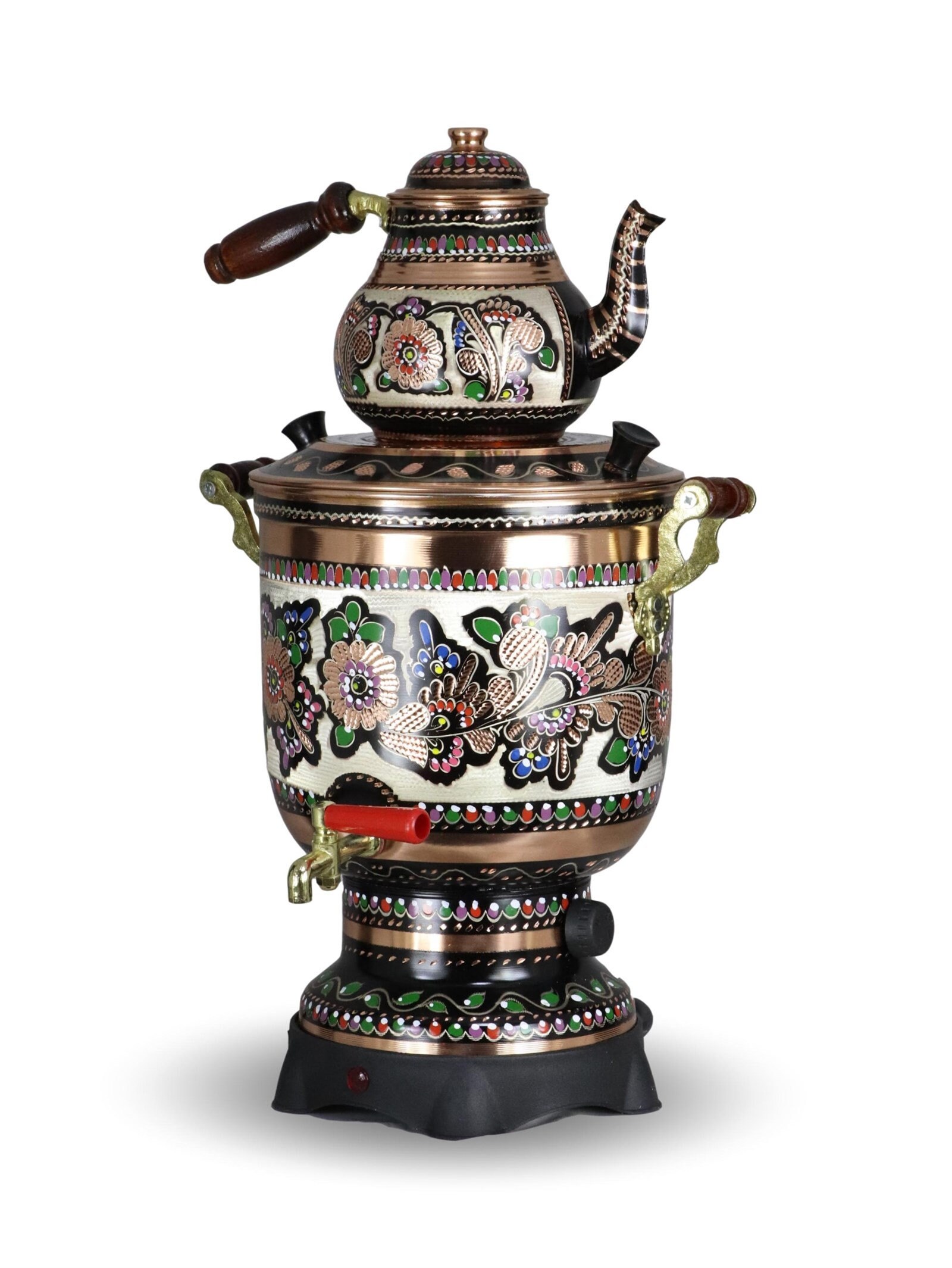 Copper Samovar With Electric Thermostat,copper Teapot, Kettle Teapot ...