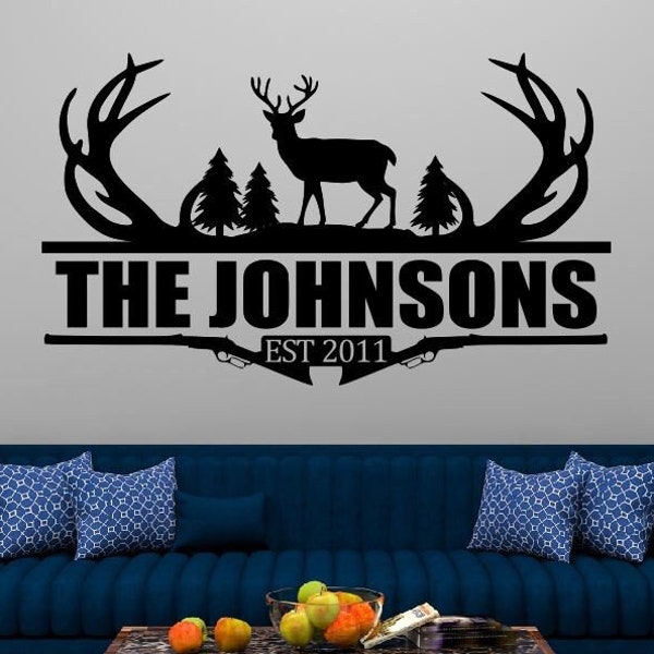 Hunting Wall Decal - Etsy