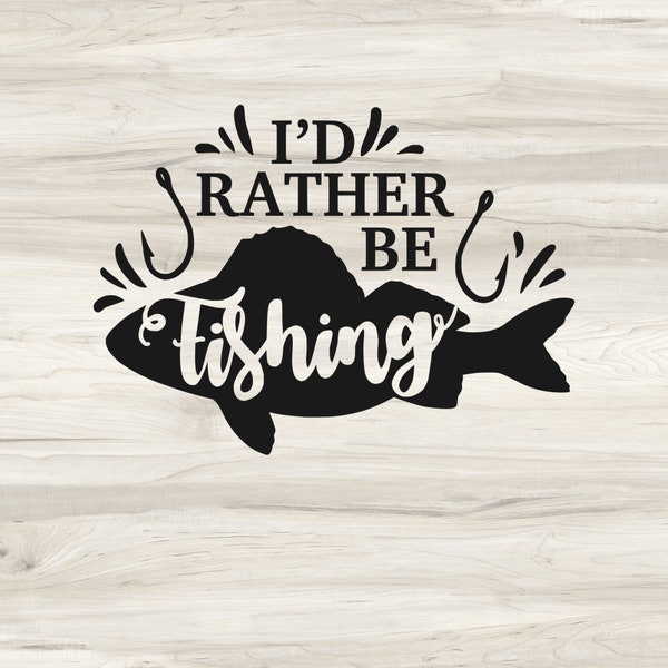 Fishing Wall Decal - Etsy