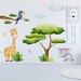 Watercolor Zoo Decal / Zoo Wallpaper / Animals Mural / Kids - Etsy Canada