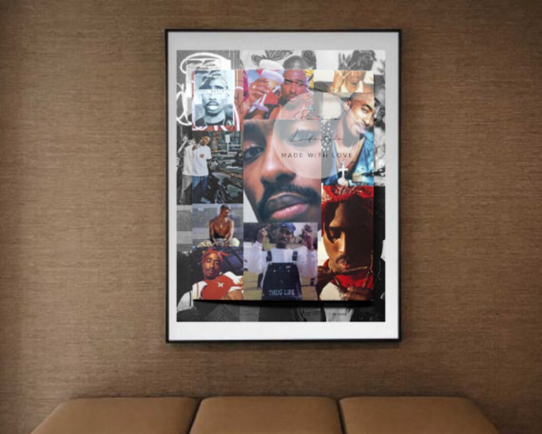 Tupac Poster Tupac Aesthetic Collage Tupac Aesthetic - Etsy