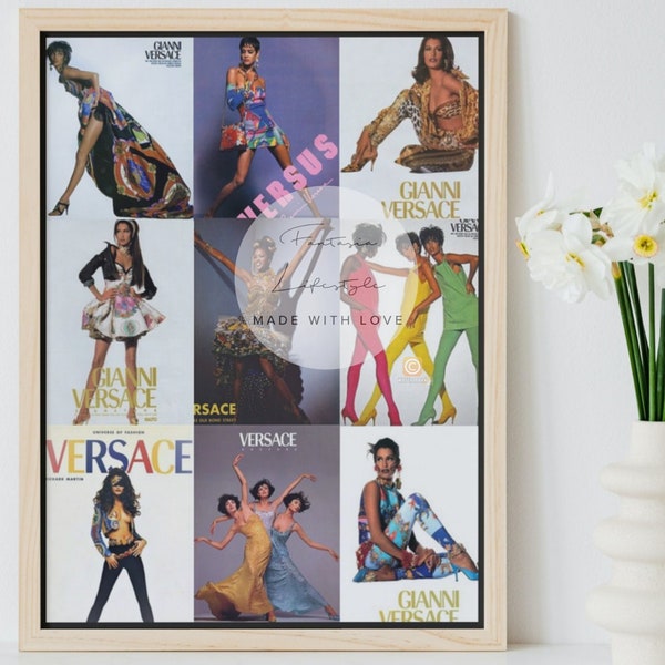 Versace Poster - Etsy