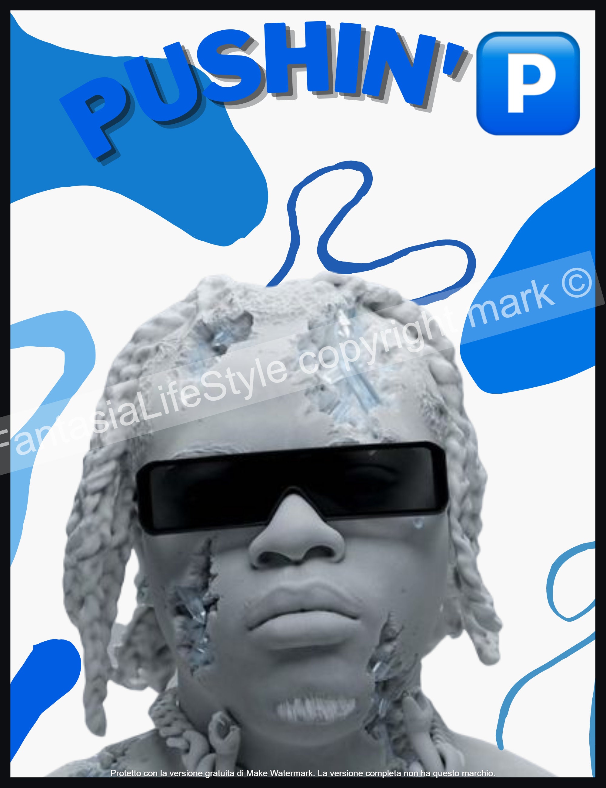 Pushin P Poster Gunna Pushin P Hip Hop Poster Digital Download - Etsy