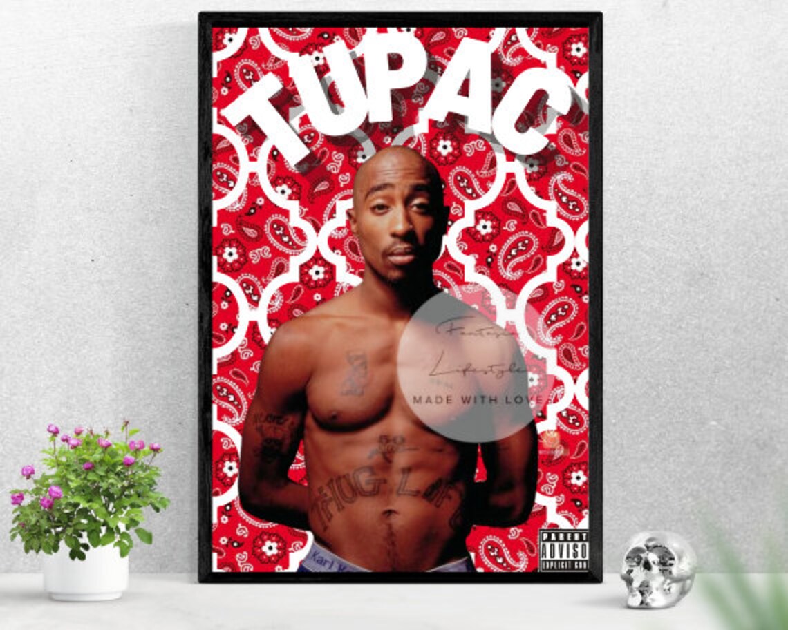Tupac Tupac Poster Tupac Digital Poster Digital Prints - Etsy