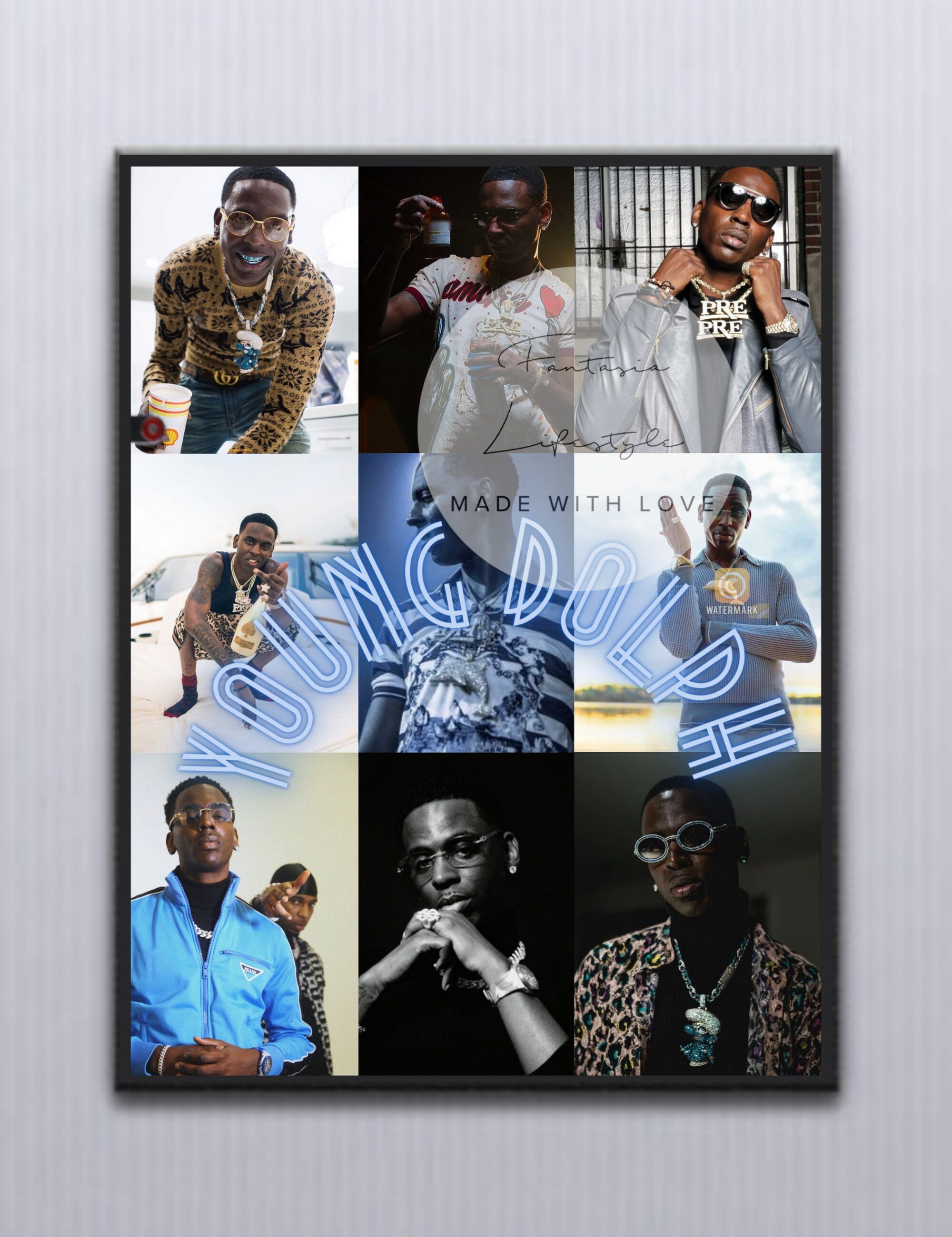 Young Dolph Collage Poster: Hip Hop Art (digital Download) - Etsy